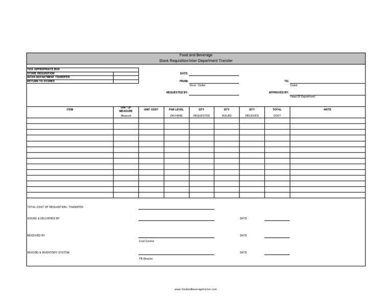 Transfer Form PDF | PDF