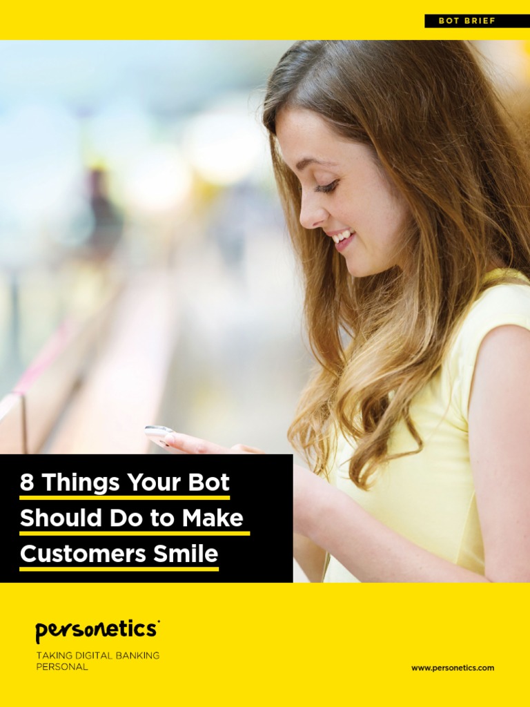 Enhancing Chatbots for Customer Satisfaction | PDF | Communication ...