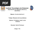 Circuitos de Corriente Alterna, Ejercicios Resueltos | PDF | Impedancia eléctrica | voltaje