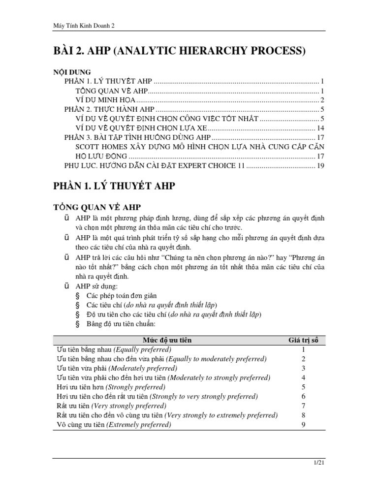 Ahp Pdf