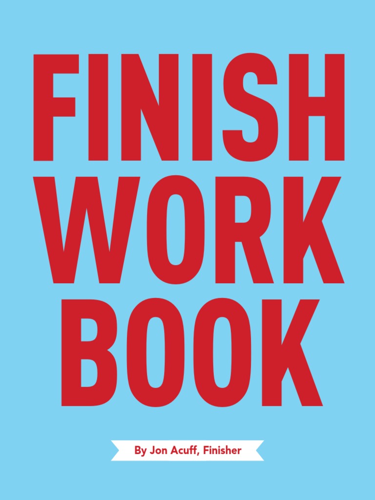 Adding Fun to Finishing: Exercises for Making Goals More Enjoyable from ...