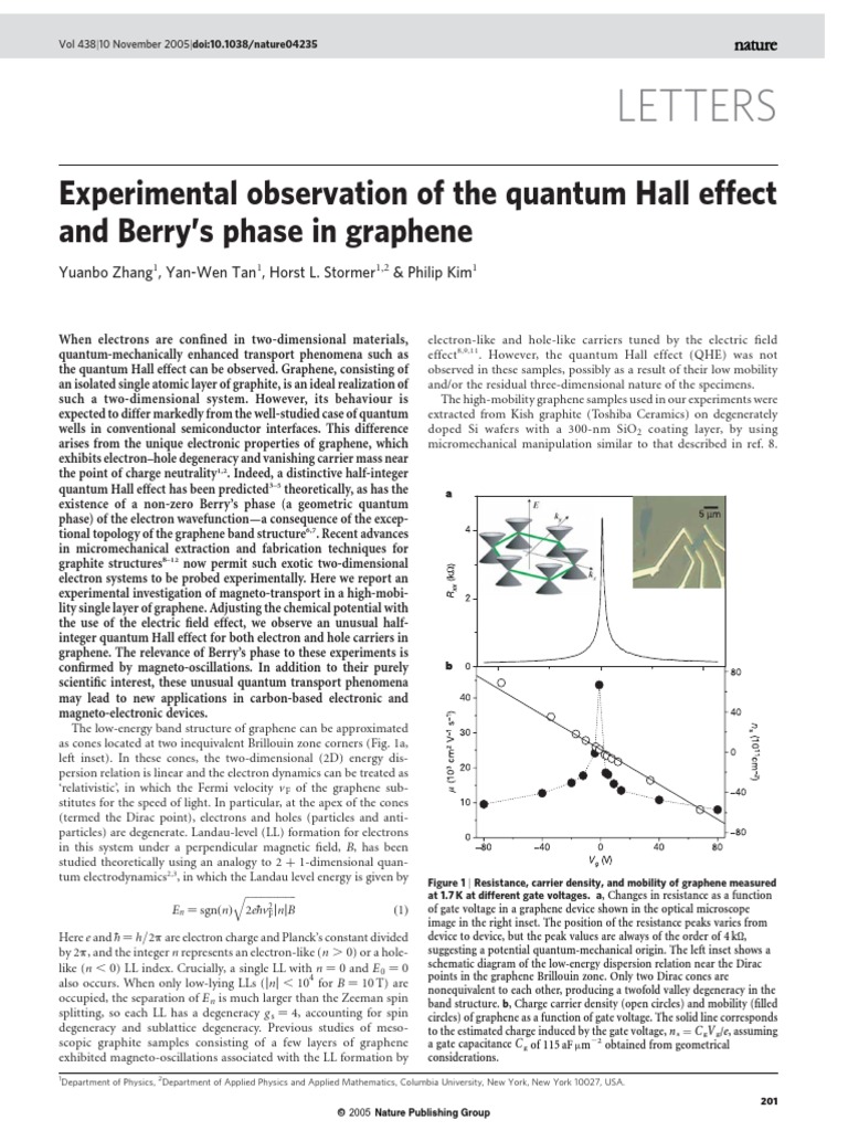 Exp3 PDF | PDF | Graphene | Condensed Matter Physics