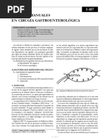 Técnicas de Anastomosis Intestinales | PDF | Cirugía | Digestión