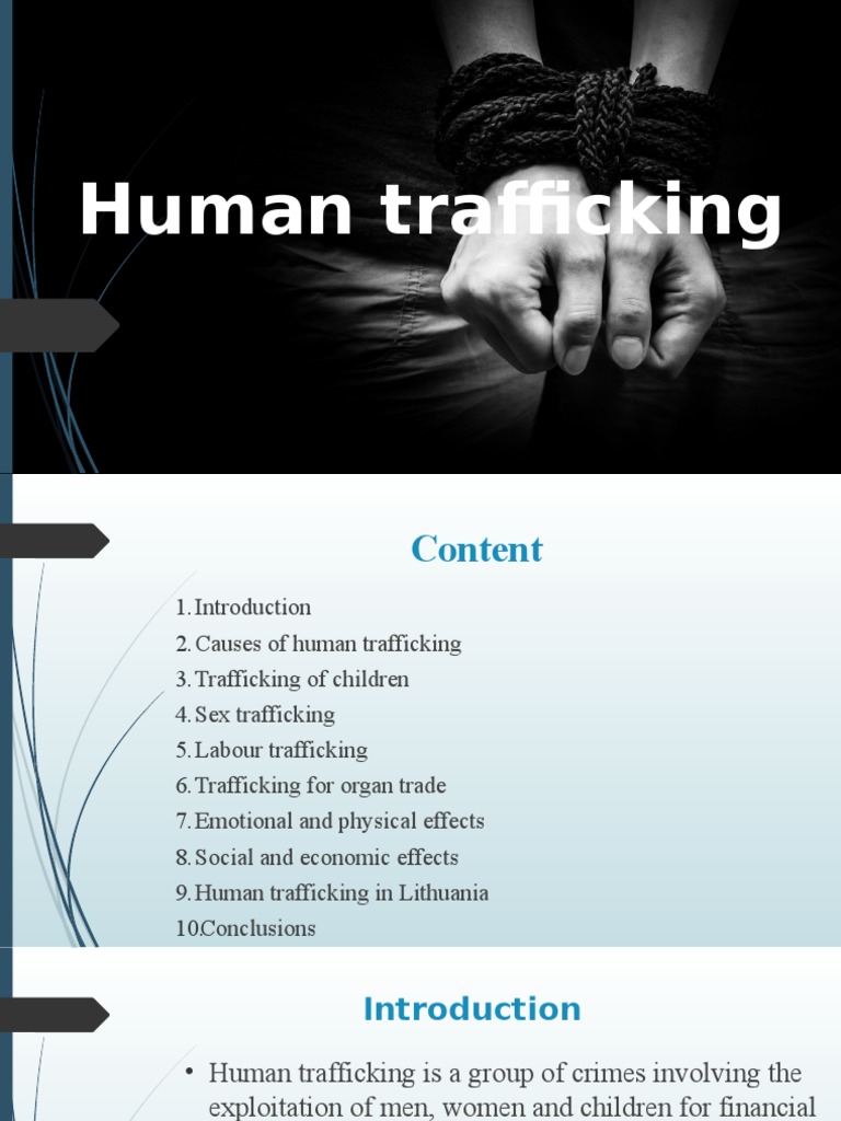 Human Trafficking | PDF | Human Trafficking | Injustice