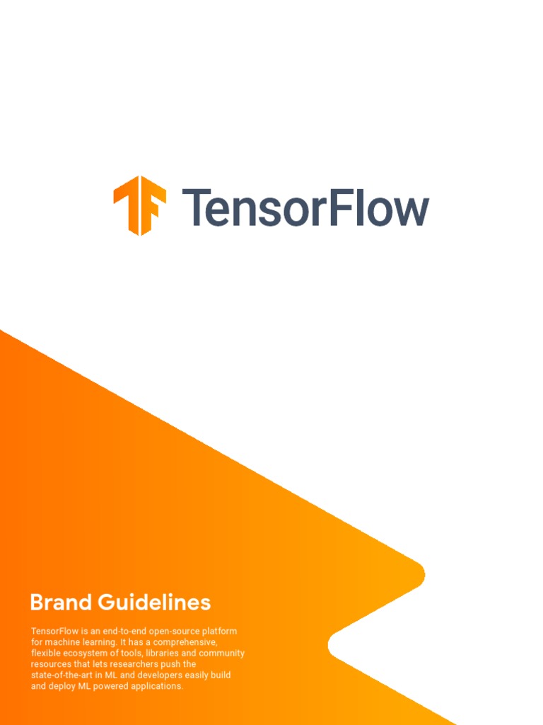 Tensorflow Brand Guidelines | PDF | Logos | Graphic Design