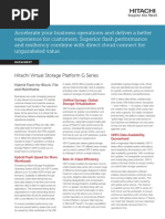 Virtual Storage Platform One Block Matrix Specifications | PDF | Telecommunications | Computer Data