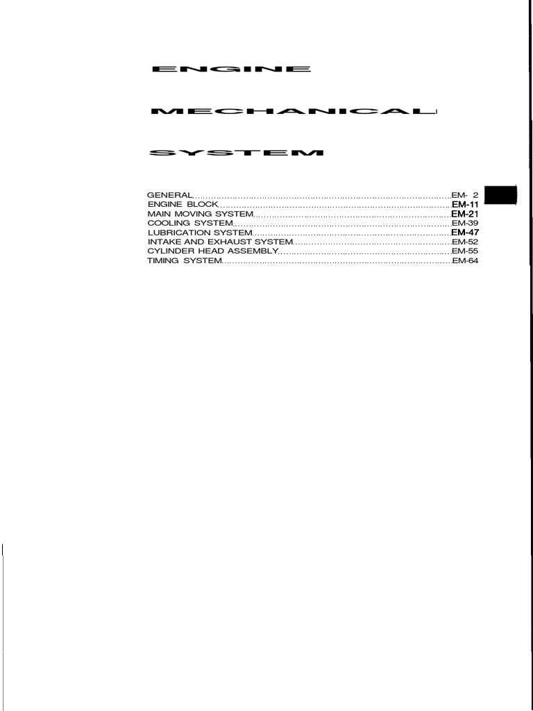 (KIA) Manual de Taller Kia Rio 2001 PDF | PDF | Piston | Throttle