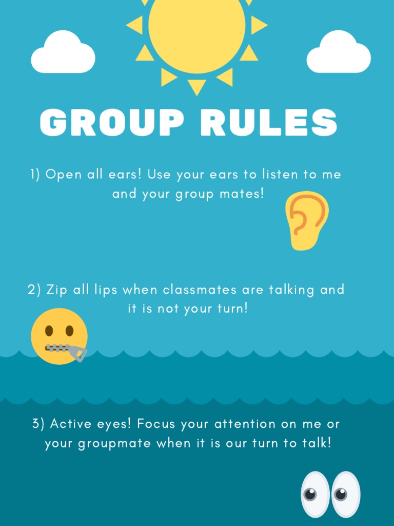 Group Rules | PDF