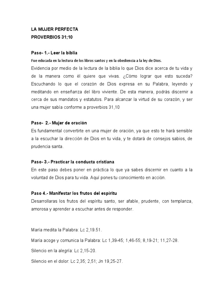 La Mujer Perfecta | PDF