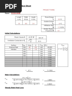 Air Receiver Sizing | PDF | Microsoft Excel | Volume