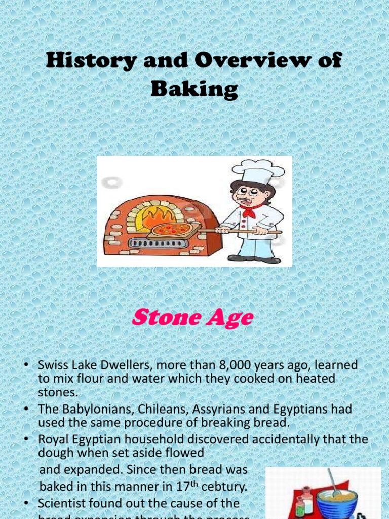 History and Overview of Baking | PDF | Art