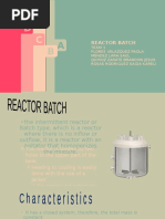 Batch Reactors Bioreactors Presentation | PDF