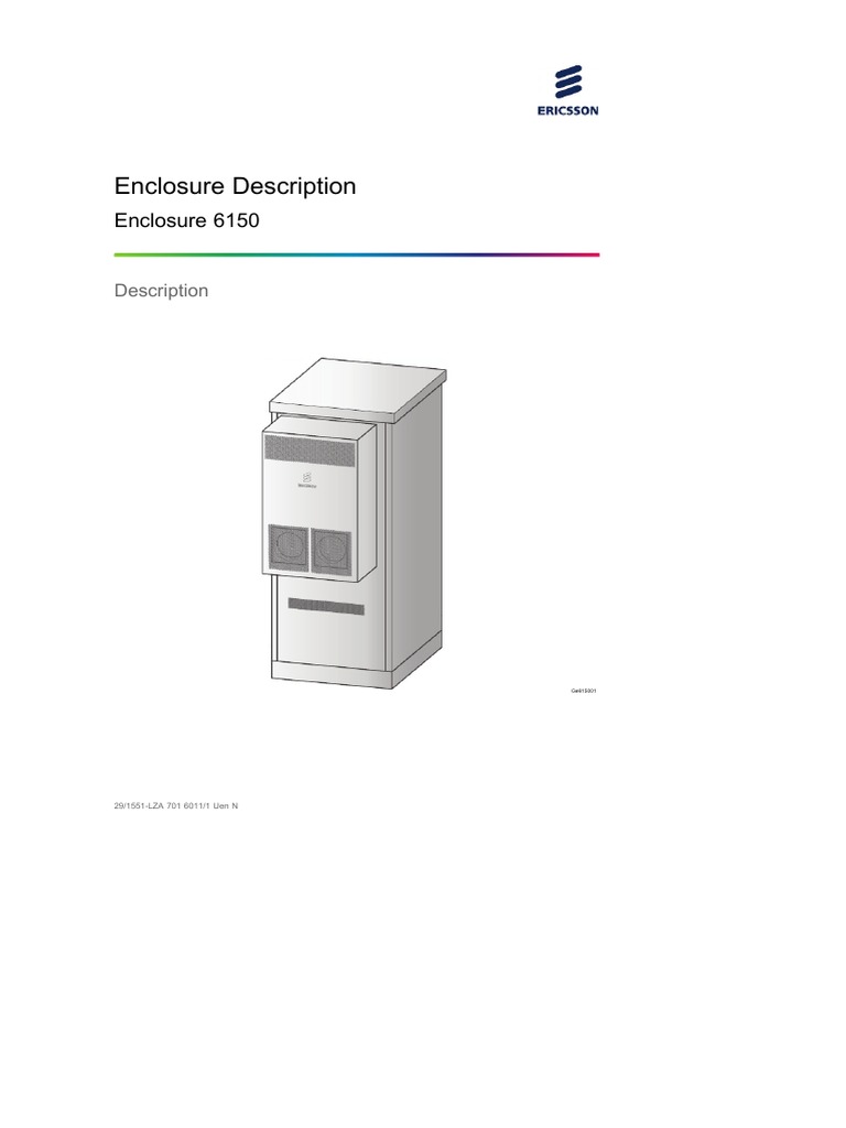 Enclosure 6150 Derscription PDF | PDF | Alternating Current | Rectifier
