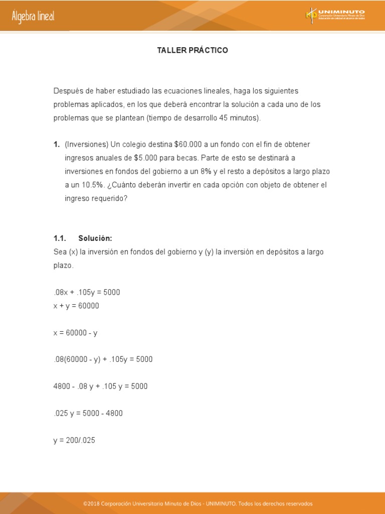 Actividad 1 - Taller Practico | PDF | Economias | Business