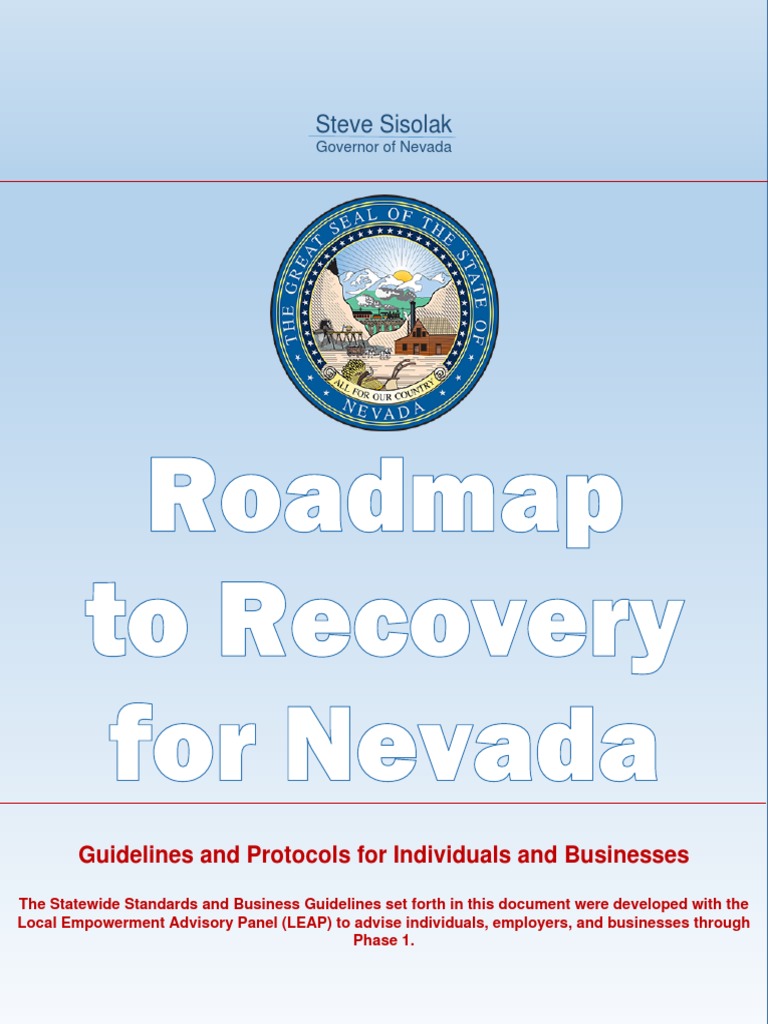 Nevada Roadmap To Recovery | PDF | Bar | Business