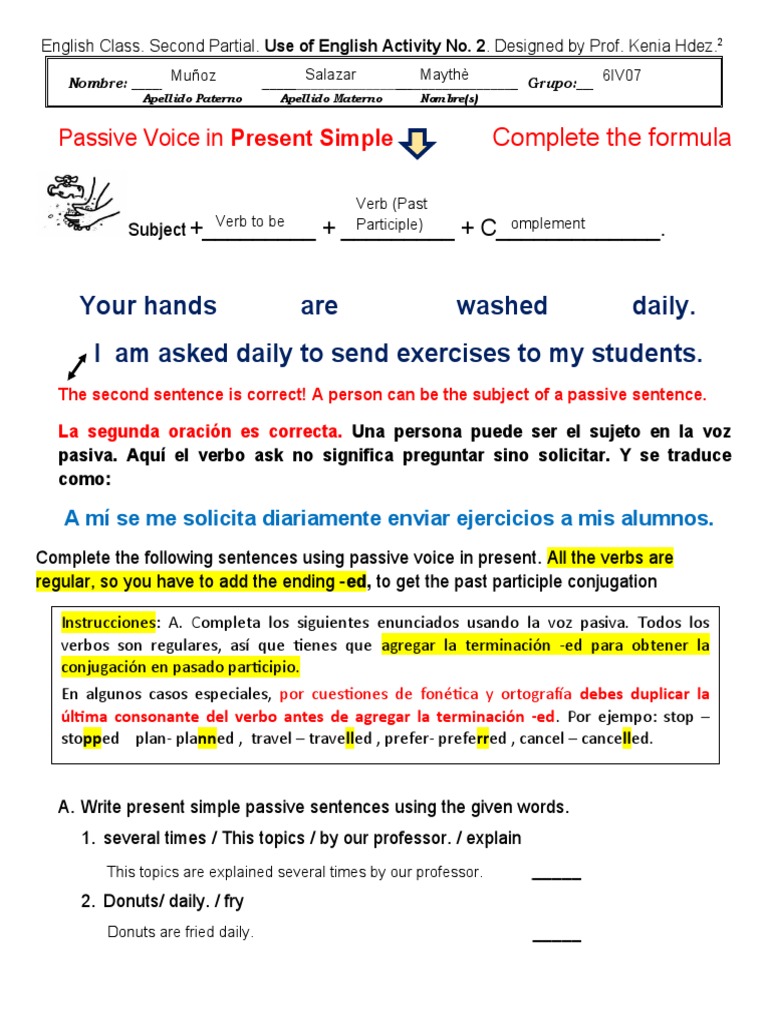 Present PV Regular Verbs Alpha | PDF | Linguistic Morphology | Semantic ...