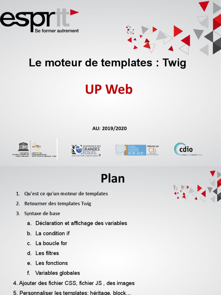 Cours Twig | PDF | Protocole de transfert hypertexte | PHP