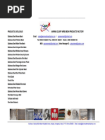 Welded Wire Mesh Data Sheet 20210601 | PDF | Wire | Welding