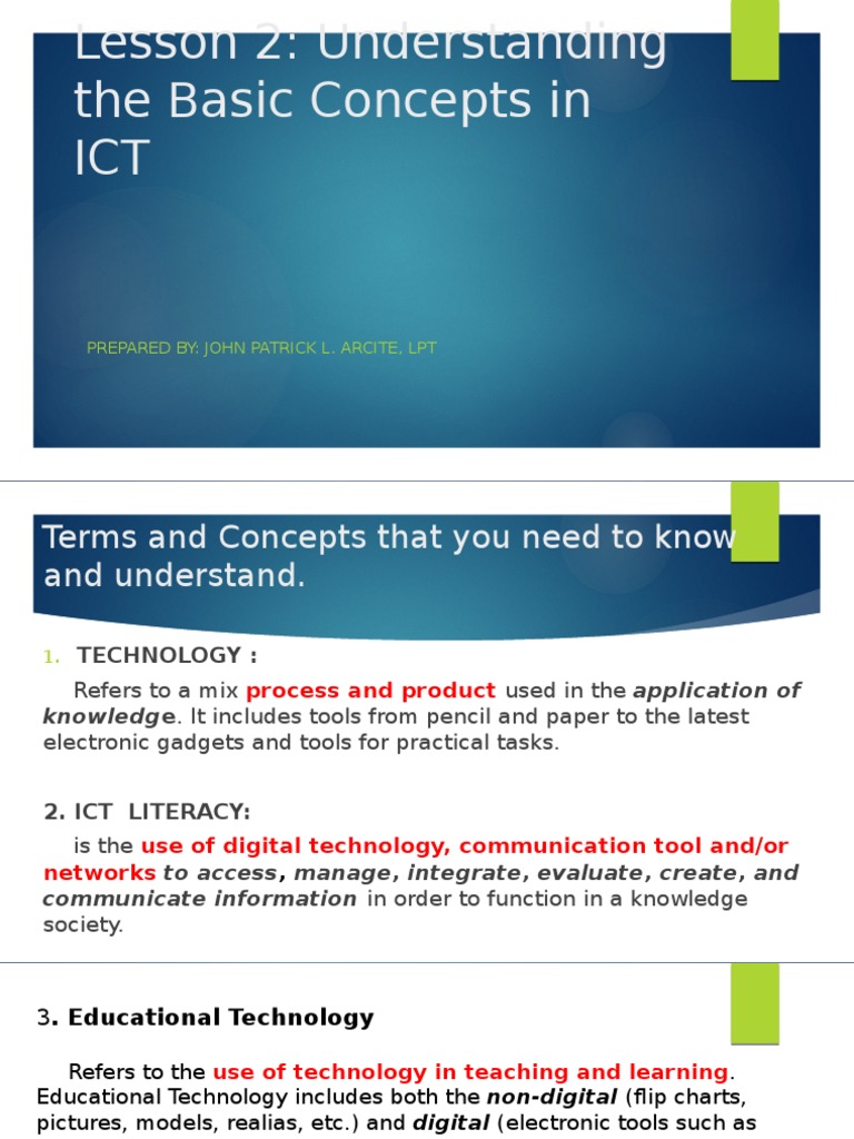 Prepared By: John Patrick L. Arcite, LPT | PDF