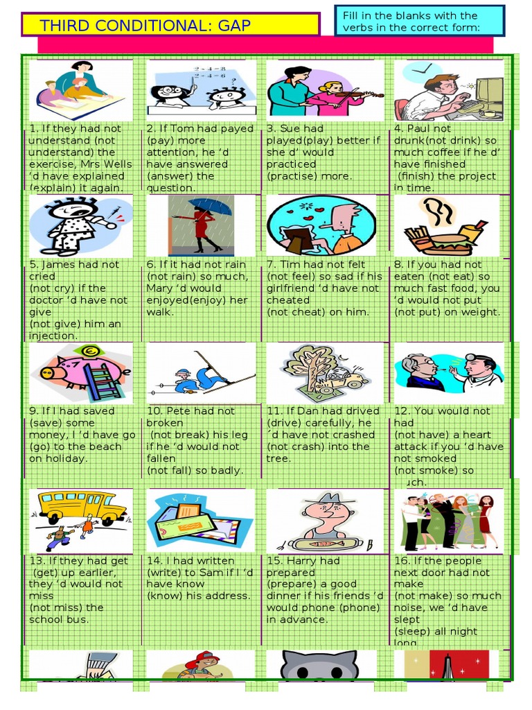 Third-Conditional-Gap-Filling - 50140 Ingles III | PDF