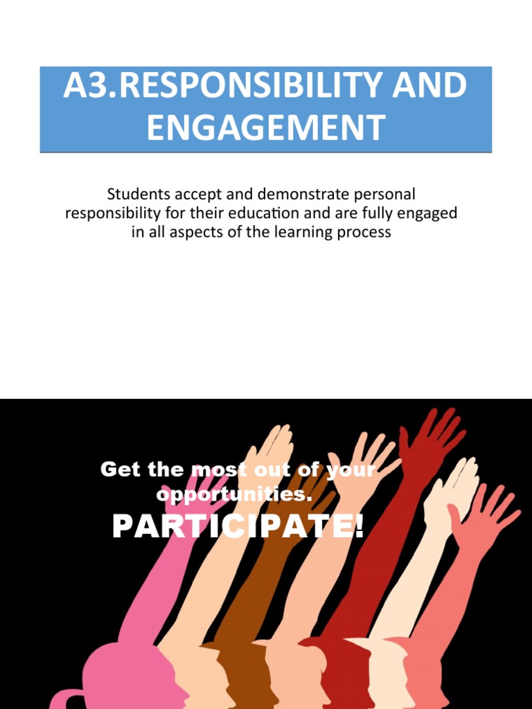 A3.responsibility and Engagement | PDF | Psychological Concepts ...