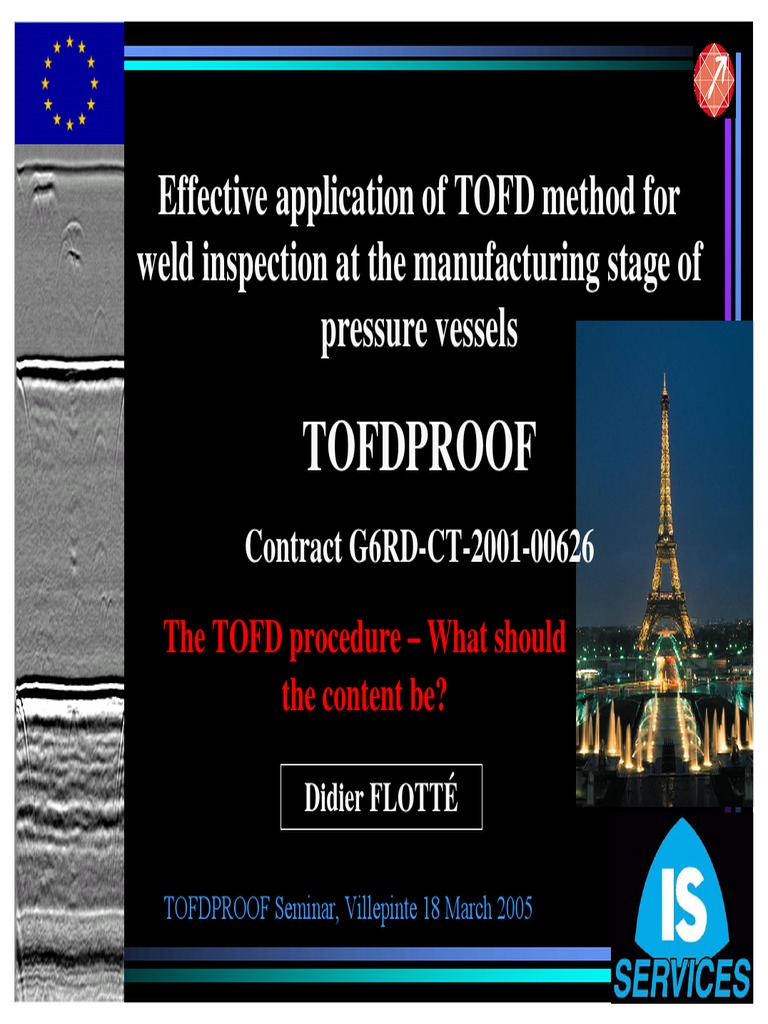 The TOFD Procedure | PDF | Diffraction | Amplitude