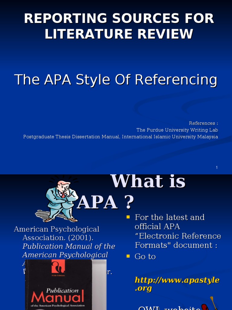 APA Reference List Format | PDF | Apa Style | Citation