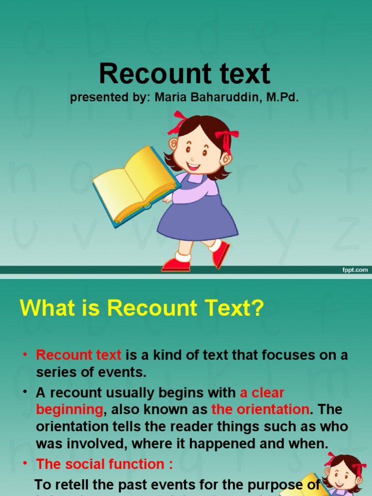 Recount Text - GC | PDF