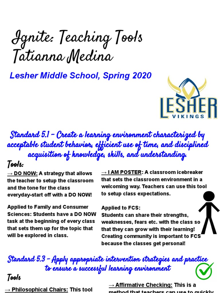 Ignite Presentation Educ | PDF | Classroom | Teachers