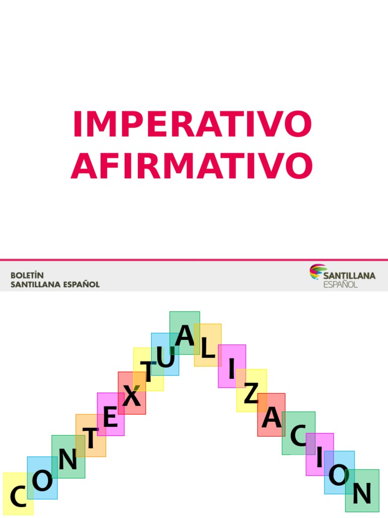 Verbos Imperativo Afirmativo | PDF | Verbo | Sintaxis