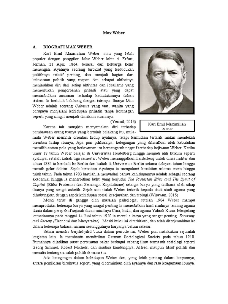 Max Weber | PDF
