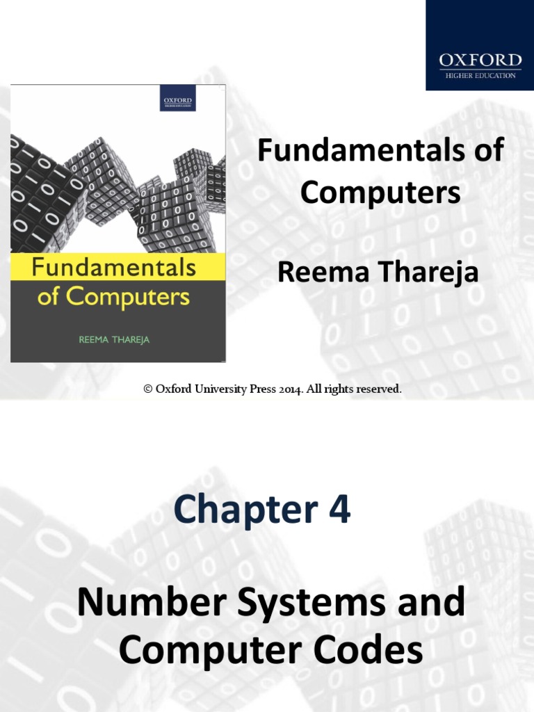 Fundamentals of Computers: Reema Thareja | PDF | Binary Coded Decimal | Arithmetic