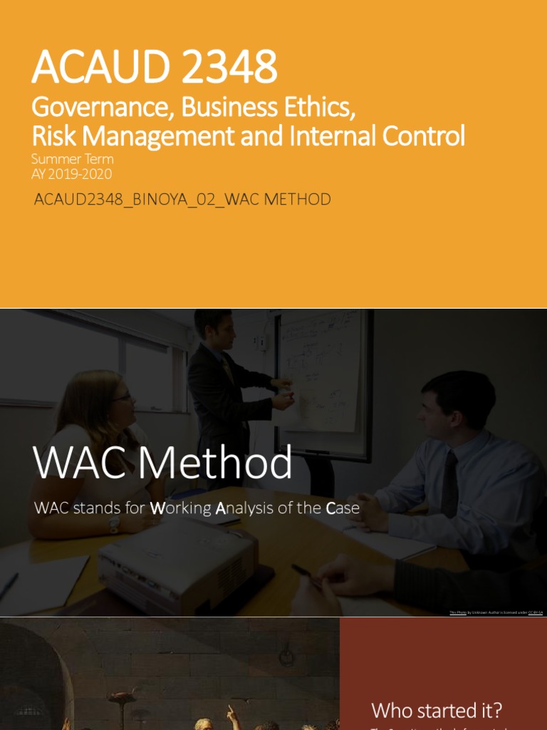 Wac Method | PDF | Case Study | Critical Thinking