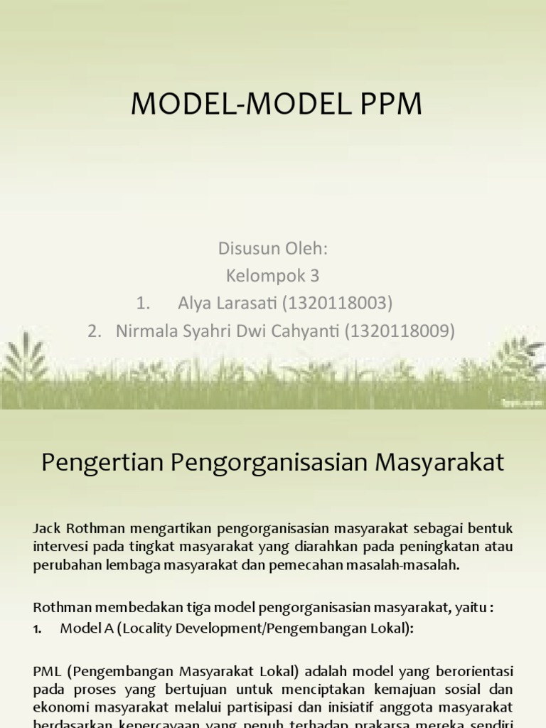 Model-Model PPM | PDF