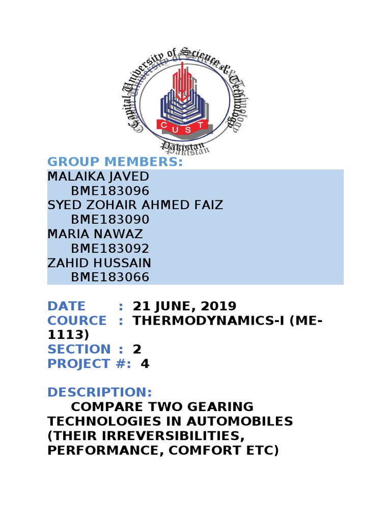 CVT VS TIPTRONIC (Engines Comparisons) | PDF | Transmission (Mechanics ...