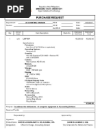 Purchase Indent Format | PDF