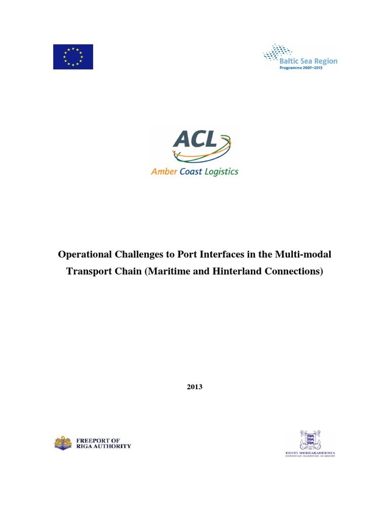 Operational Challenges To Port Interfaces | PDF | Port | Containerization
