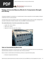 Paver Block Specifications and Standards | PDF | Strength Of Materials ...