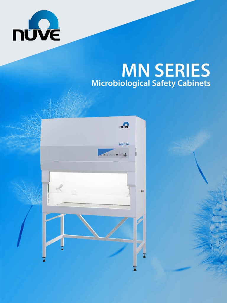 NUVE MN 090-120 Class II Microbiological Safety Cabinet Brochure | PDF ...
