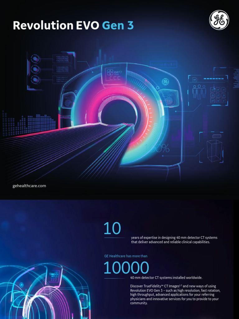 Brochure Revolution Evo Gen 3-JB73653XX | PDF | Ct Scan | Radiology