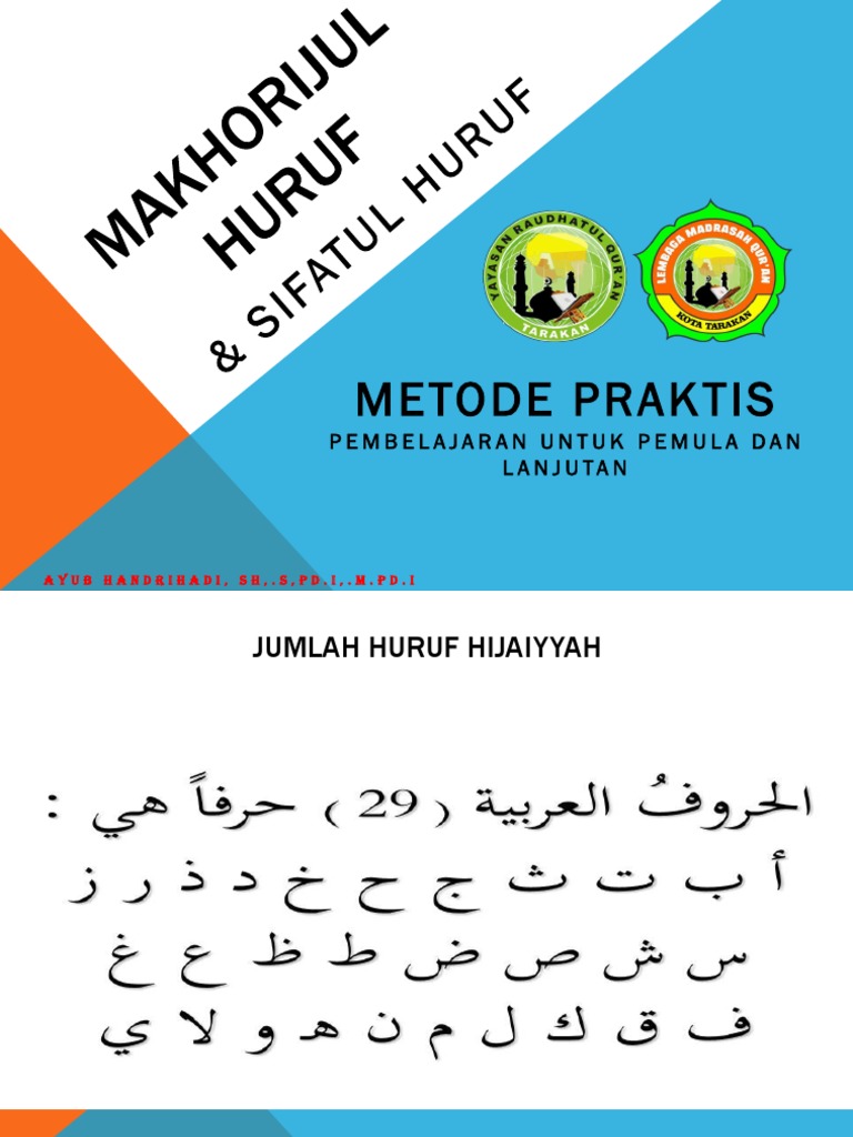 Makhroj Huruf Dan Sifat | PDF