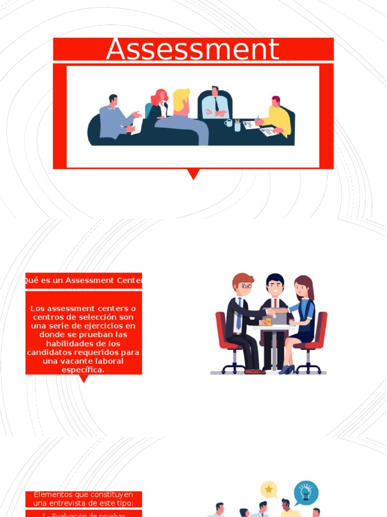 Assessment Center | PDF | Crecimiento personal y profesional | Negocios