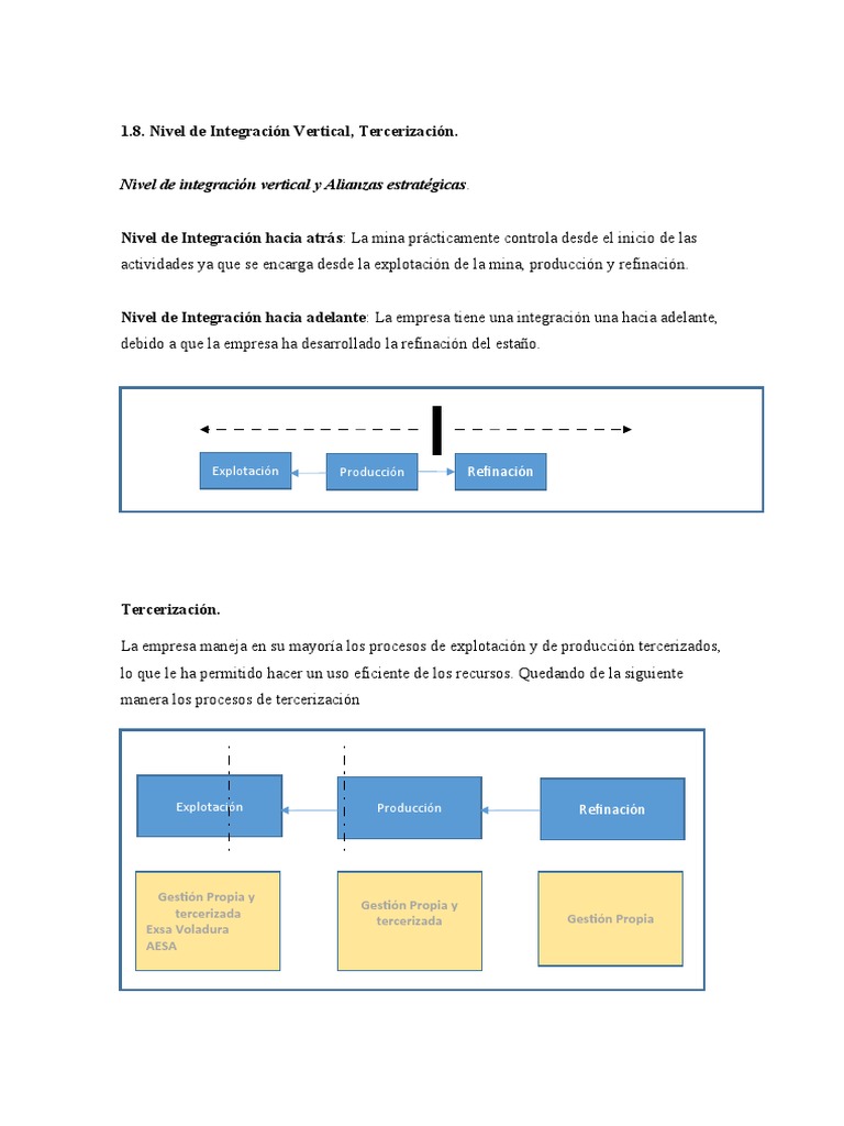 Integración Vertical | PDF