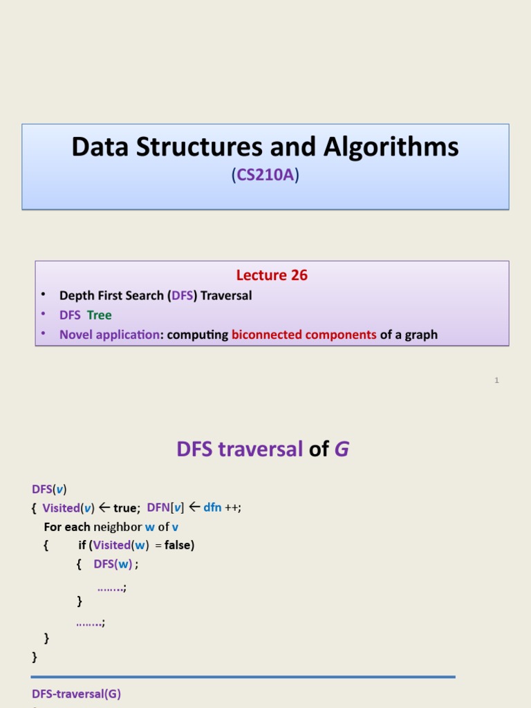 Data Structures and Algorithms Data Structures and Algorithms | PDF | Algorithms And Data ...