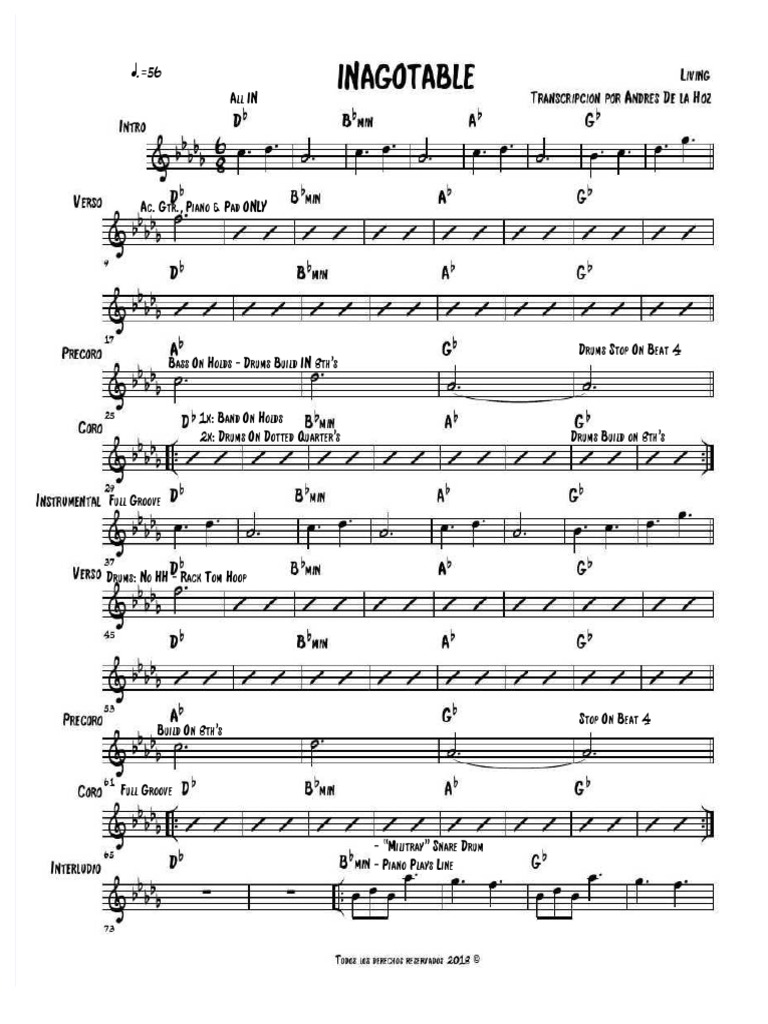 Inagotable Living Chart PDF | PDF