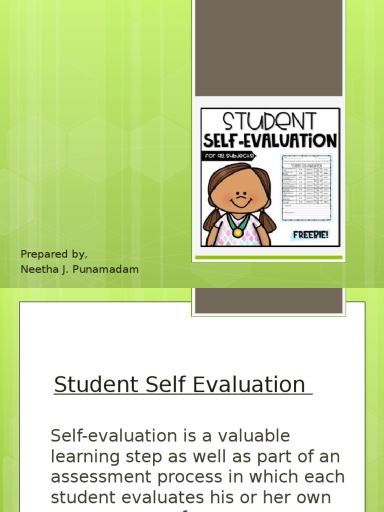 Student Self Evaluation | PDF
