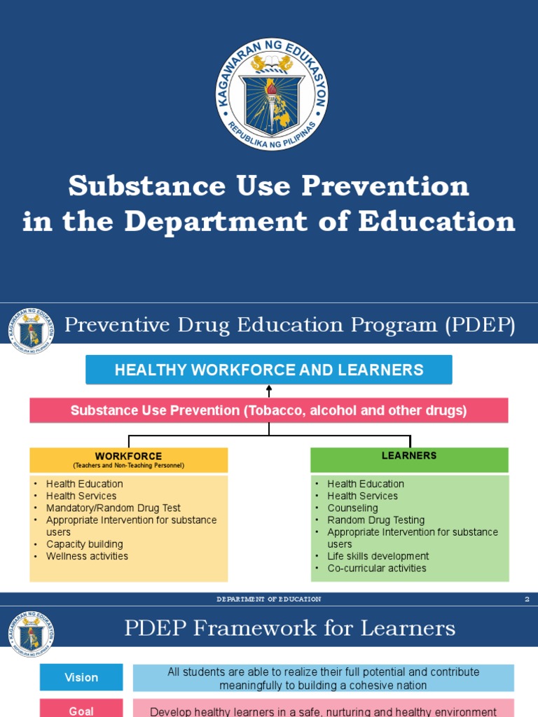 Substance Use Prevention in Education | PDF | Substance Use Disorder ...