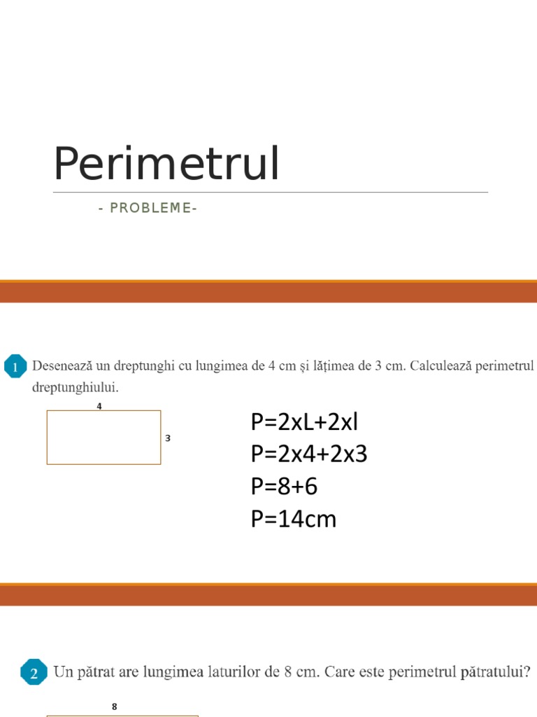 Perimetrul Probleme | PDF