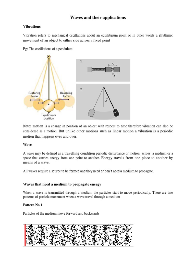Understanding Waves and Their Applications | PDF | Waves | Infrared