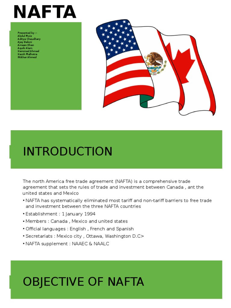 NAFTA Final | Download Free PDF | North American Free Trade Agreement ...